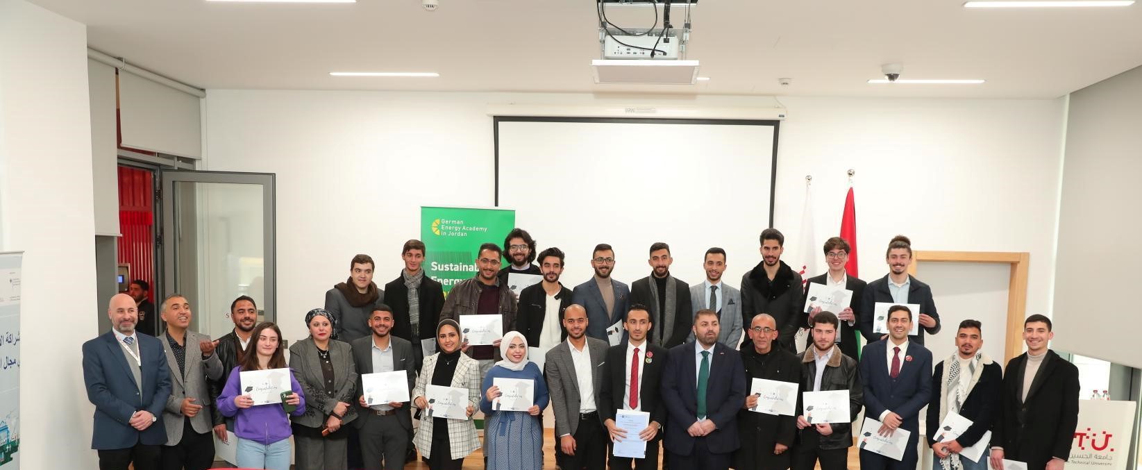 The German Energy Academy in Jordan Graduation Ceremony | Energy ...